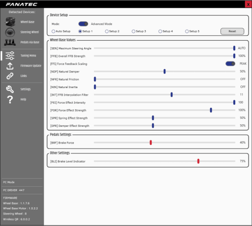 Fanatec Wheel Settings Explained - DG EDGE
